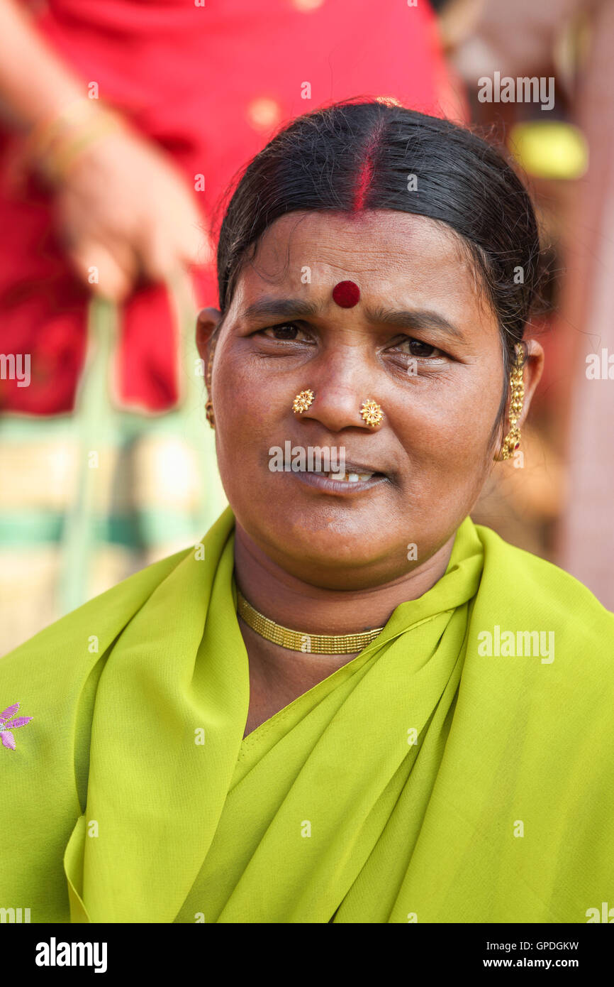 Muria tribal woman hi-res stock photography and images - Alamy