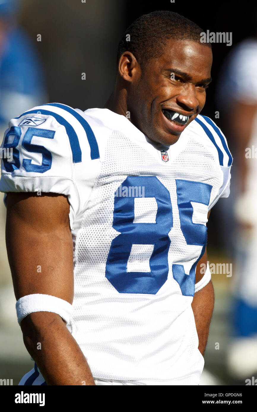 December 26, 2010; Oakland, CA, USA; Indianapolis Colts wide receiver ...