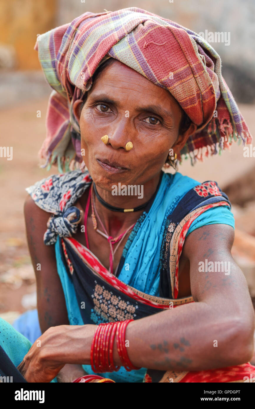 Bastar tribes hi-res stock photography and images - Alamy