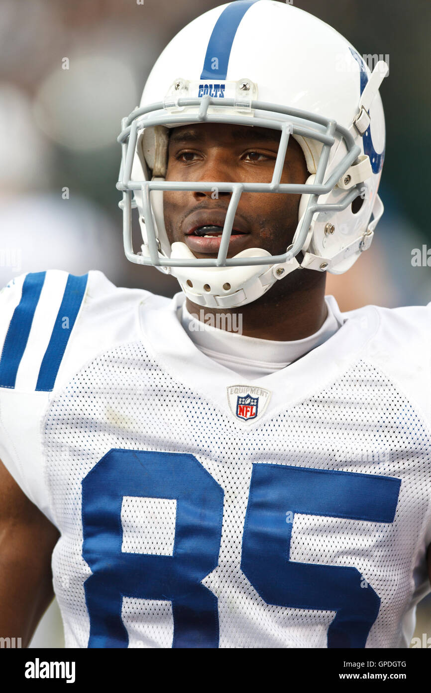 December 26, 2010; Oakland, CA, USA; Indianapolis Colts wide receiver ...