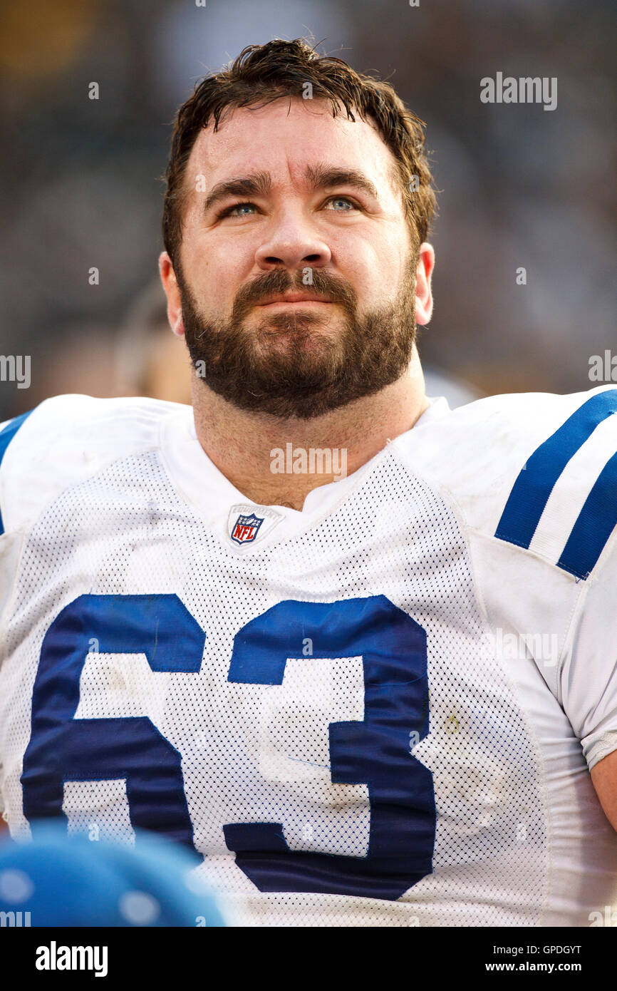 Jeff saturday colts hi-res stock photography and images - Alamy