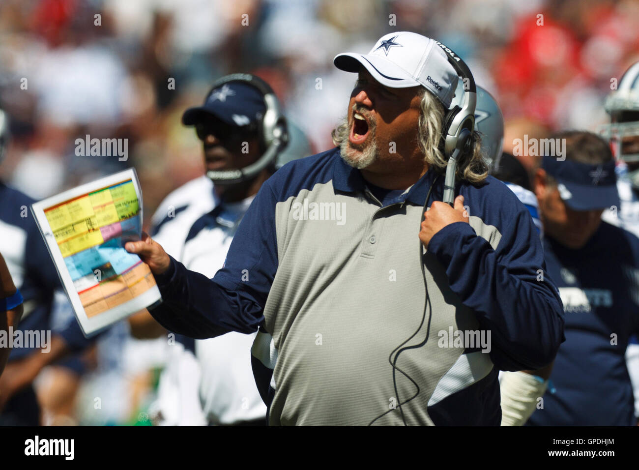 September 18, 2011; San Francisco, CA, USA; Dallas Cowboys defensive ...