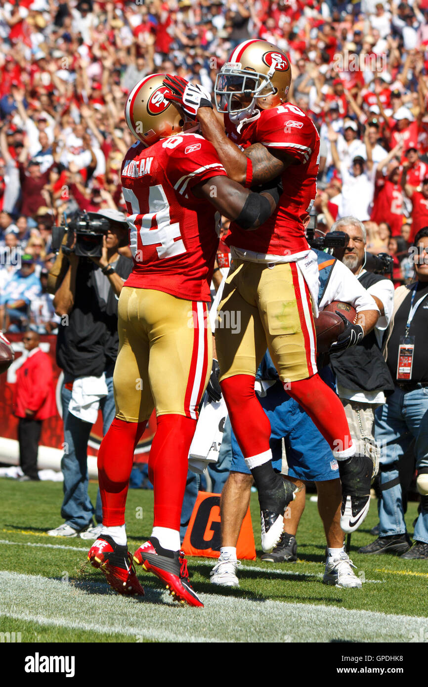September 18, 2011; San Francisco, CA, USA; San Francisco 49ers wide ...