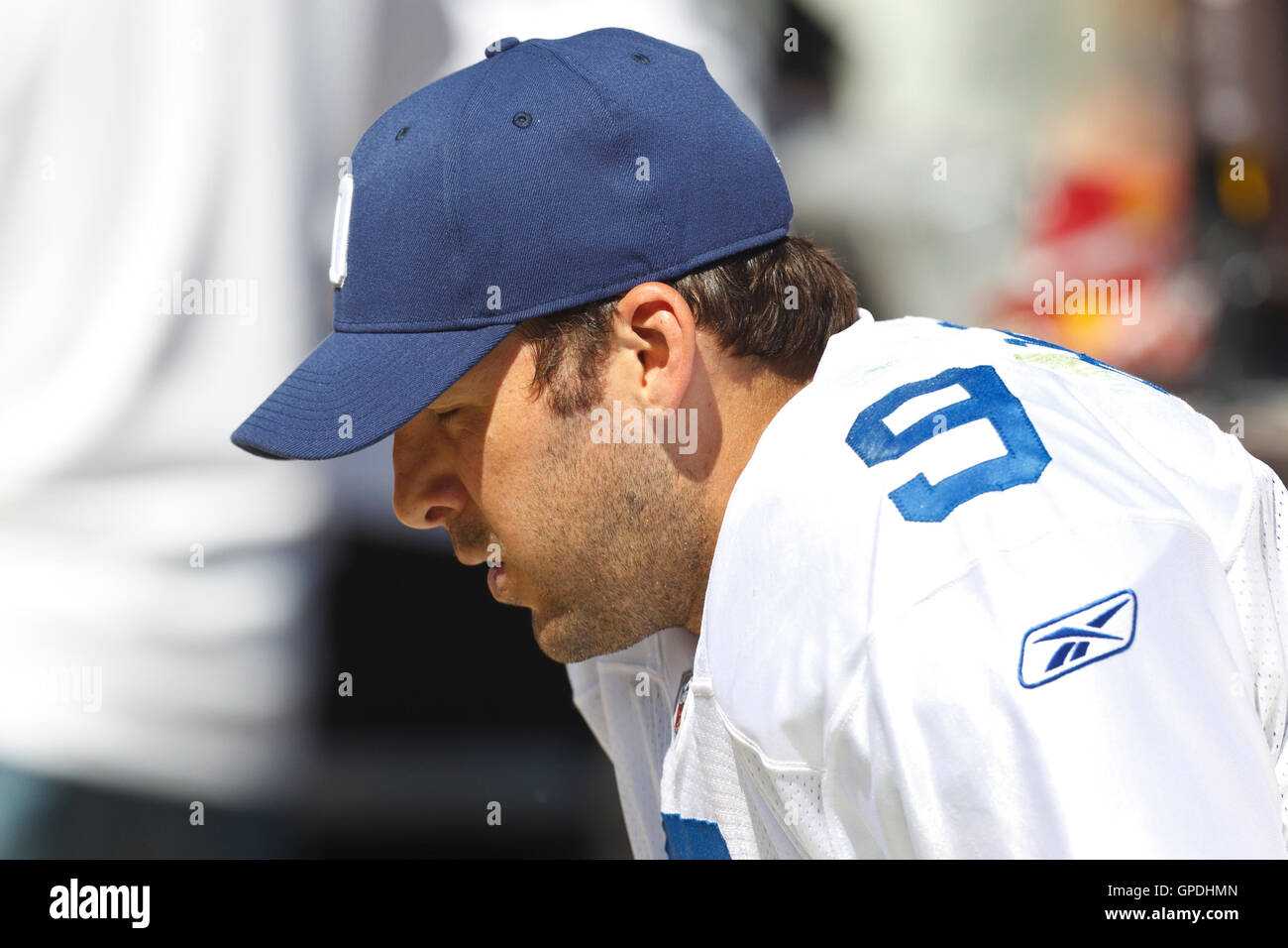 September 18, 2011; San Francisco, CA, USA; Dallas Cowboys quarterback ...