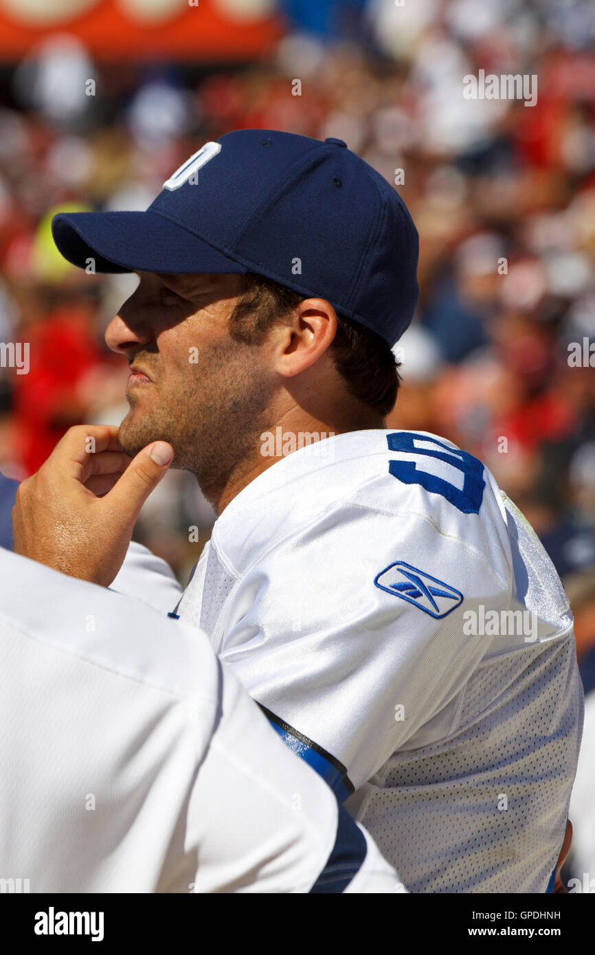 September 18, 2011; San Francisco, CA, USA; Dallas Cowboys quarterback ...