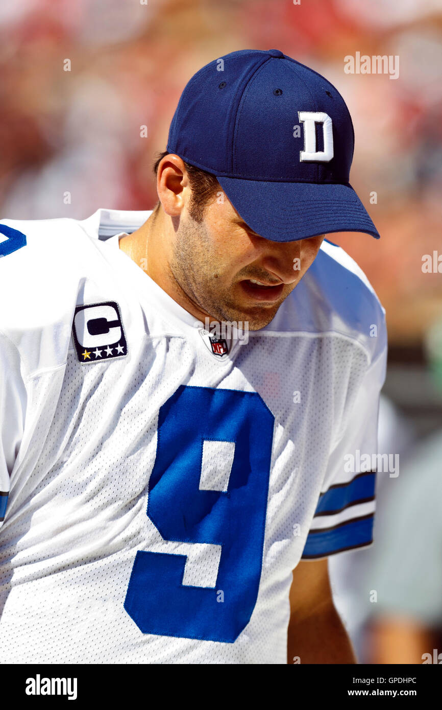 September 18, 2011; San Francisco, CA, USA; Dallas Cowboys quarterback ...