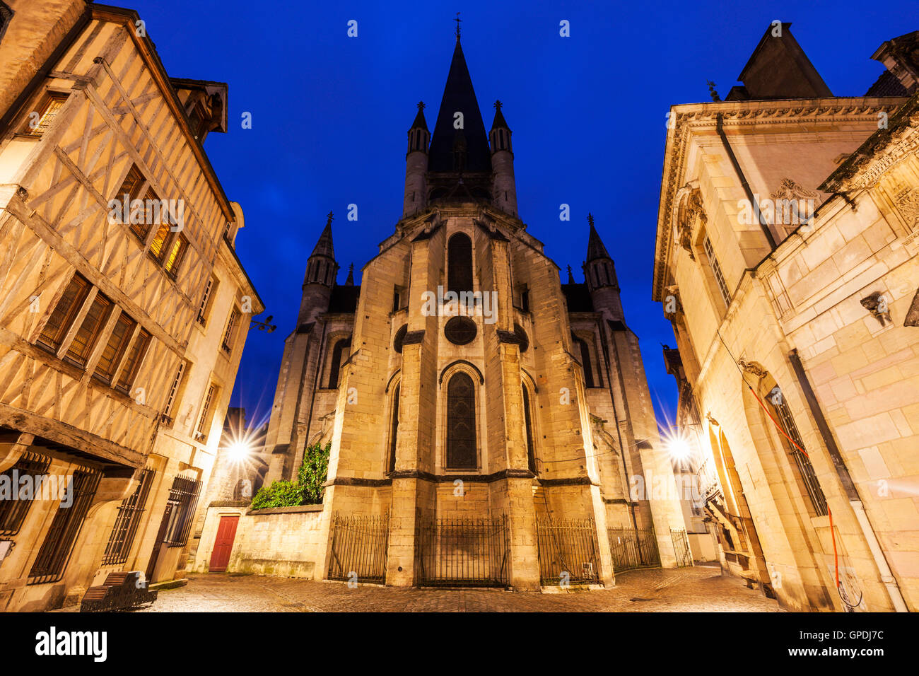 Dijon old town night dijon hi-res stock photography and images - Alamy