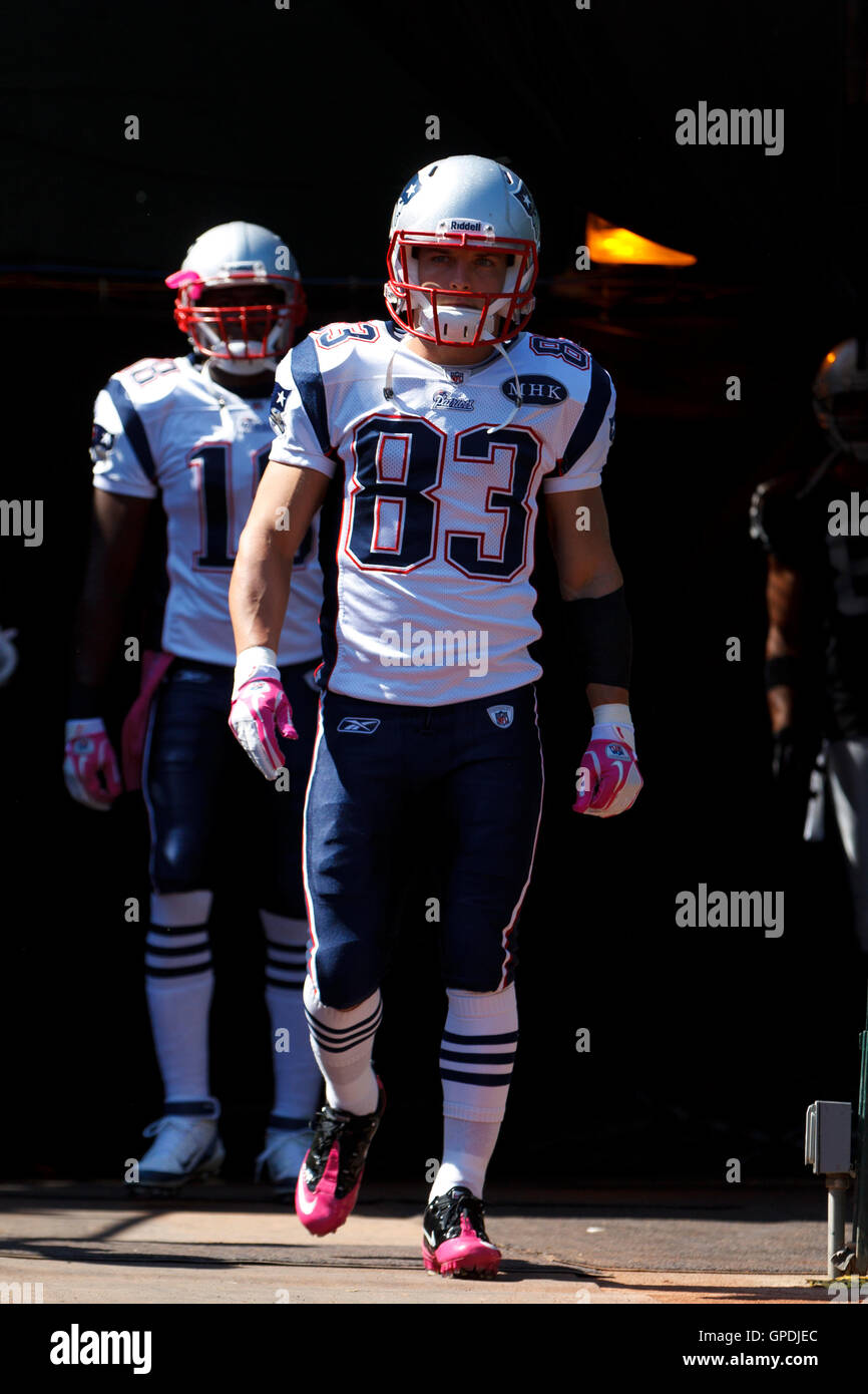 Nfl player wes welker hi-res stock photography and images - Alamy