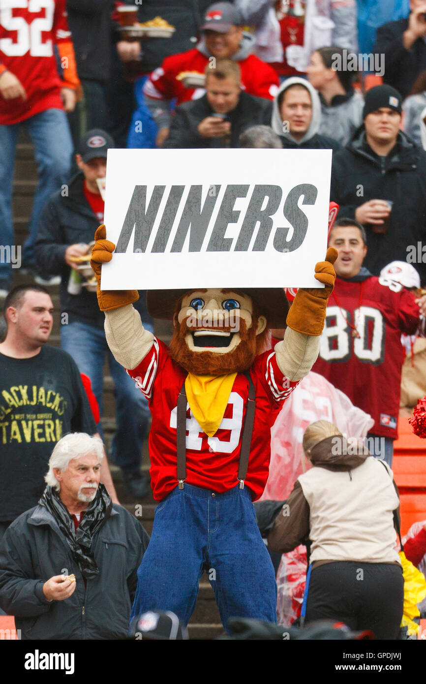 The mascot for the san francisco 49ers hi-res stock photography and ...