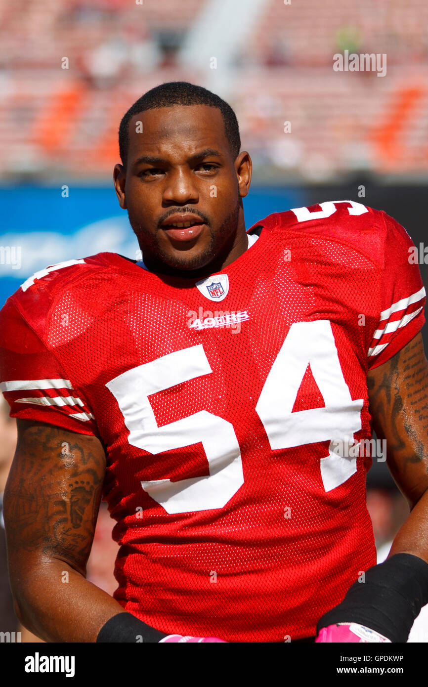 Oct 30, 2011; San Francisco, CA, USA; San Francisco 49ers linebacker ...