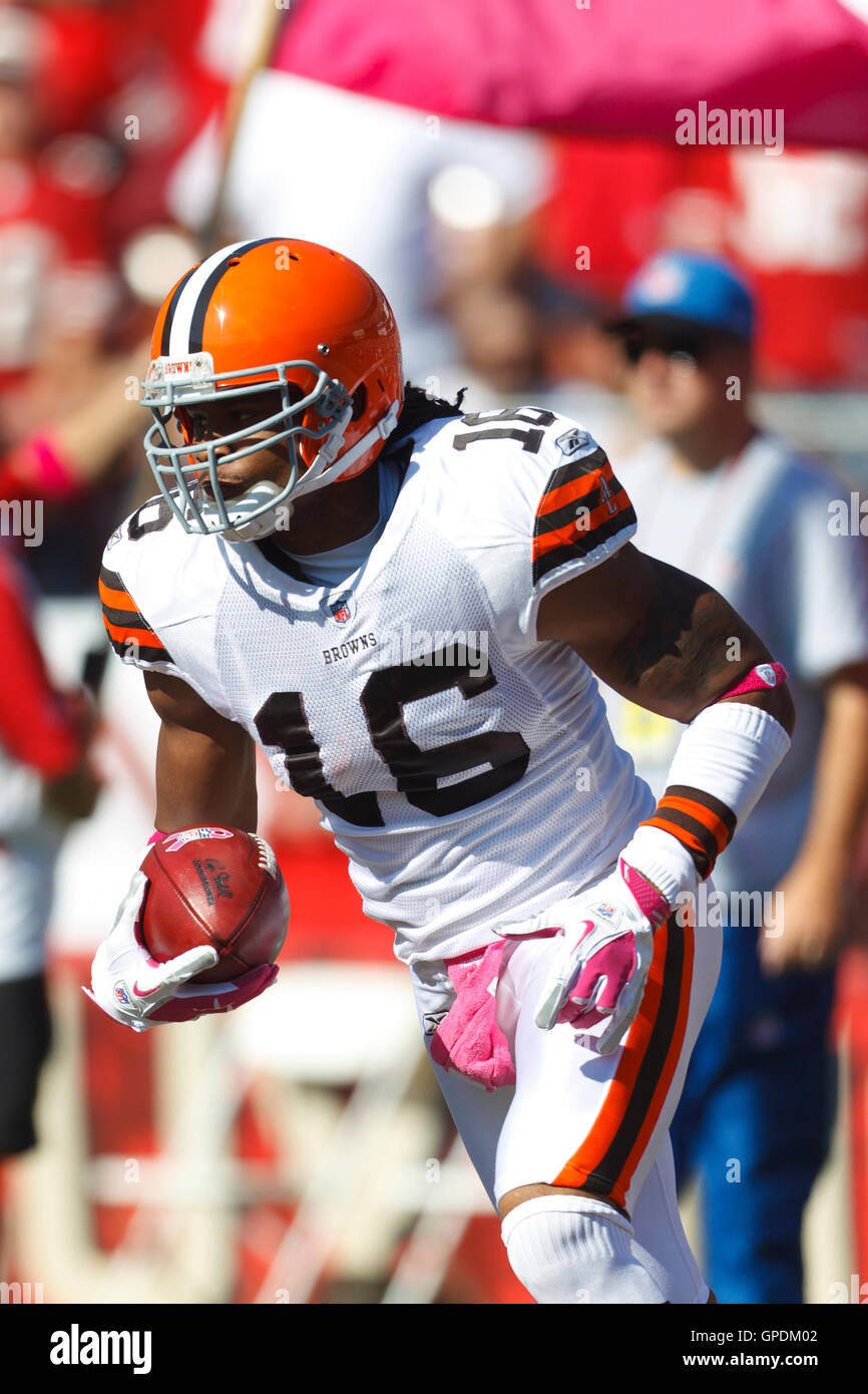 Cleveland wide receiver josh cribbs hi-res stock photography and images ...
