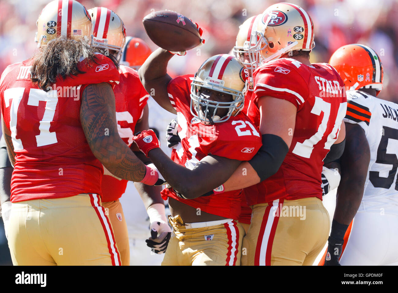 Frank gore 49ers hi-res stock photography and images - Alamy