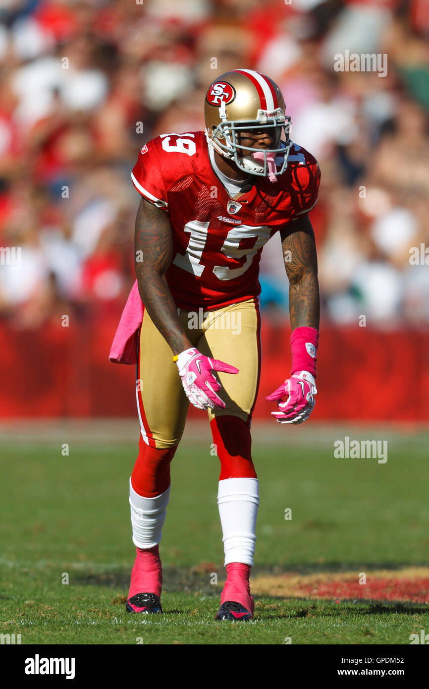Oct 30, 2011; San Francisco, CA, USA; San Francisco 49ers wide receiver ...