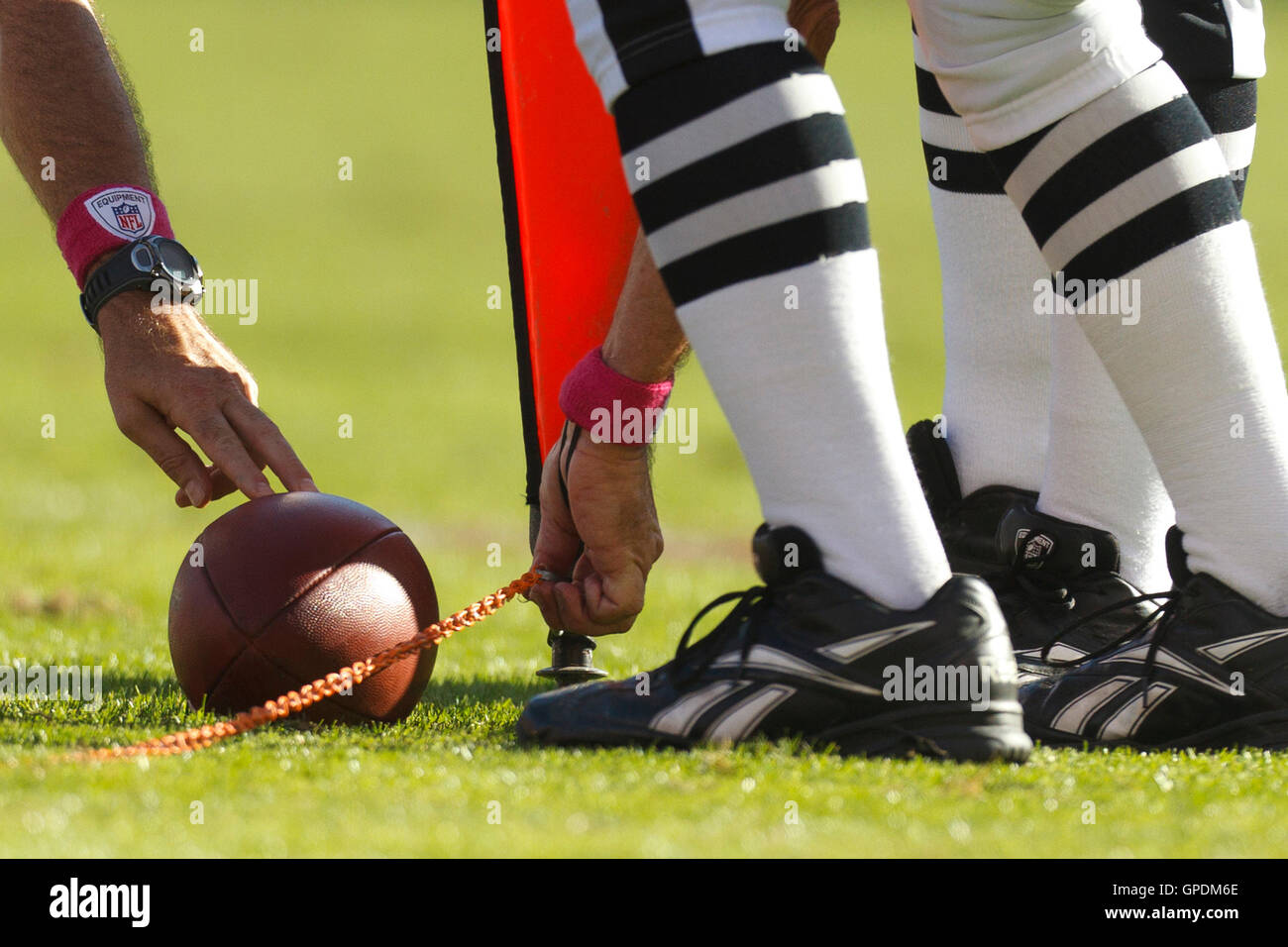 Oct 30, 2011; San Francisco, CA, USA; NFL referee Bill Leavy (127 ...