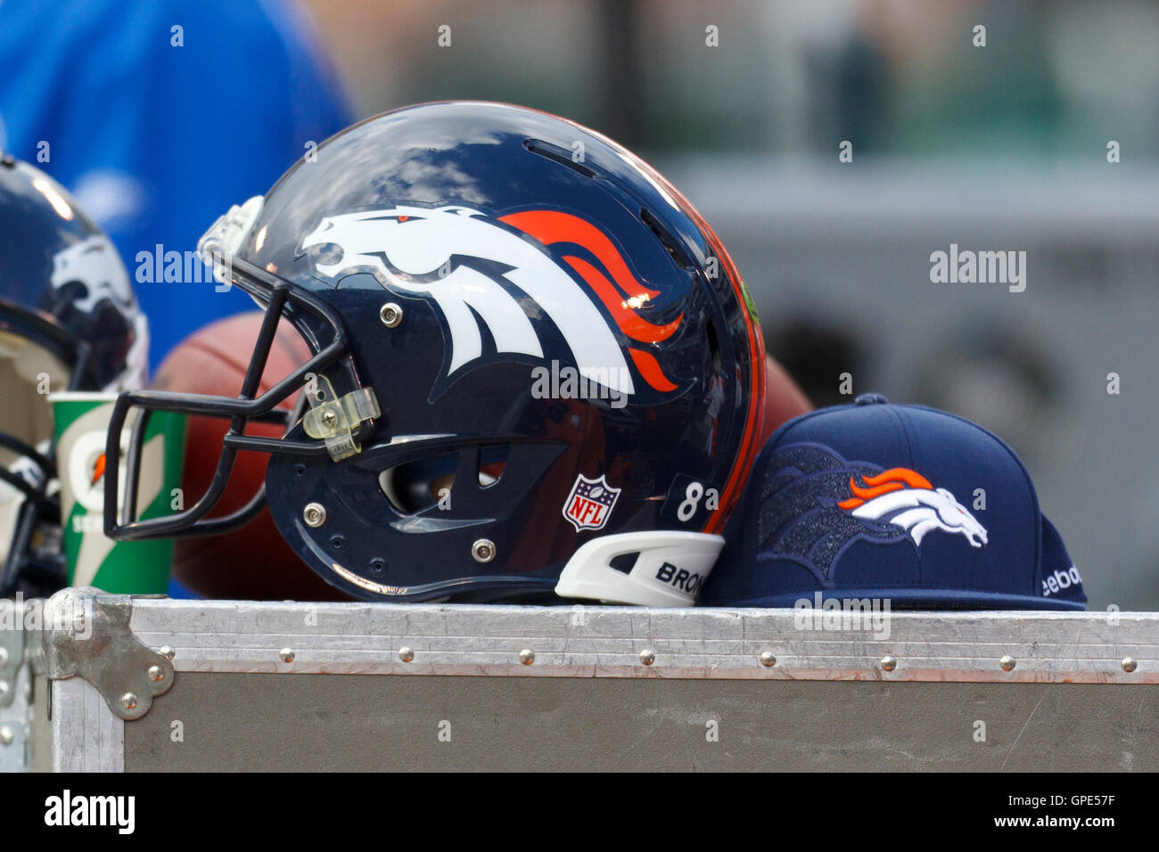 The First Broncos Helmet