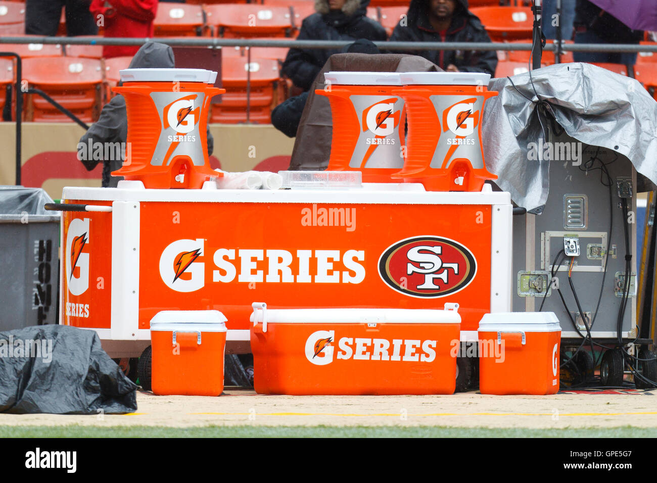 Nov 20, 2011; San Francisco, CA, USA; General view of Gatorade ...