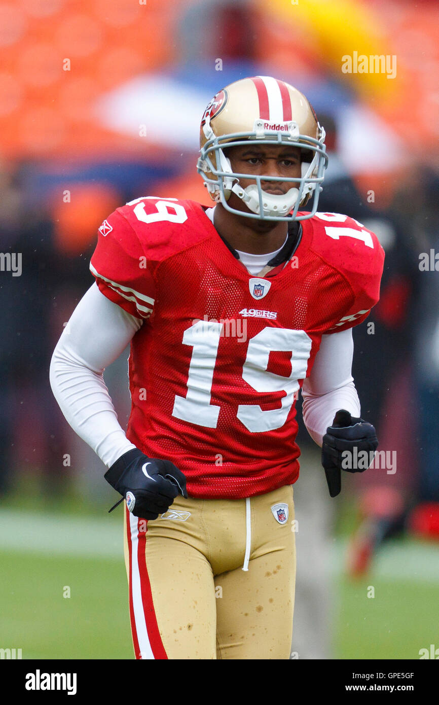 Nov 20, 2011; San Francisco, CA, USA; San Francisco 49ers wide receiver ...
