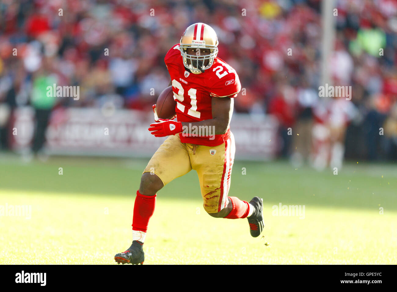 Nov 20, 2011; San Francisco, CA, USA; San Francisco 49ers running back ...