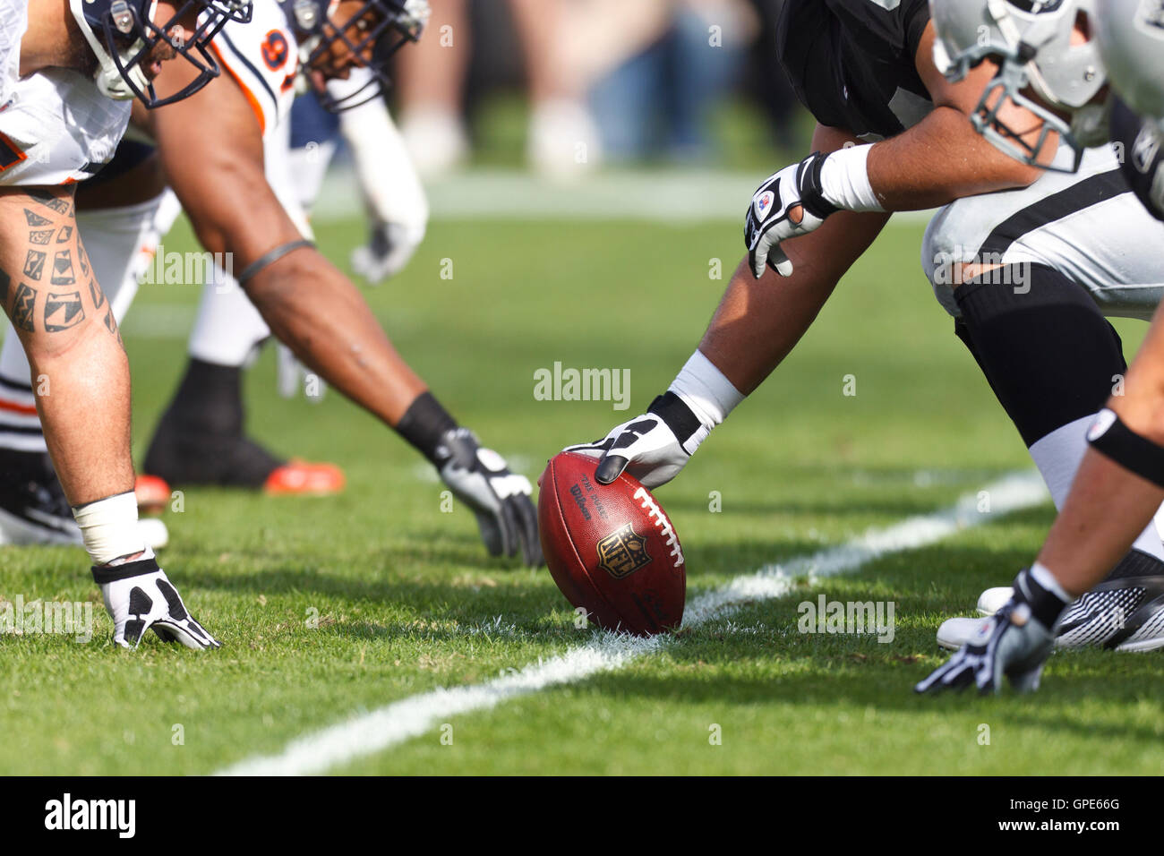 Football Center Snap Ball High Resolution Stock Photography and Images ...