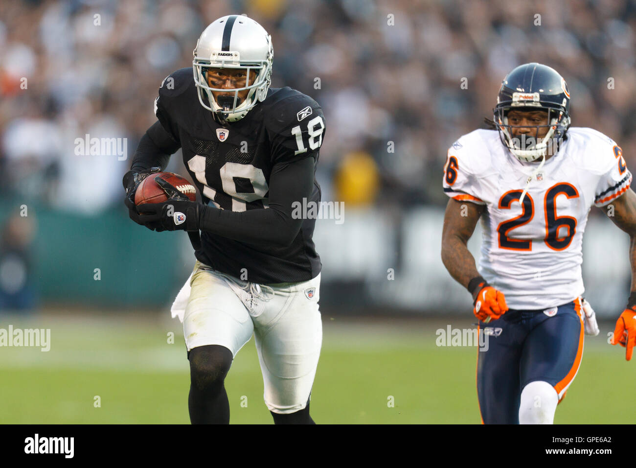 Oakland raiders wide receiver louis murphy hi-res stock photography and ...