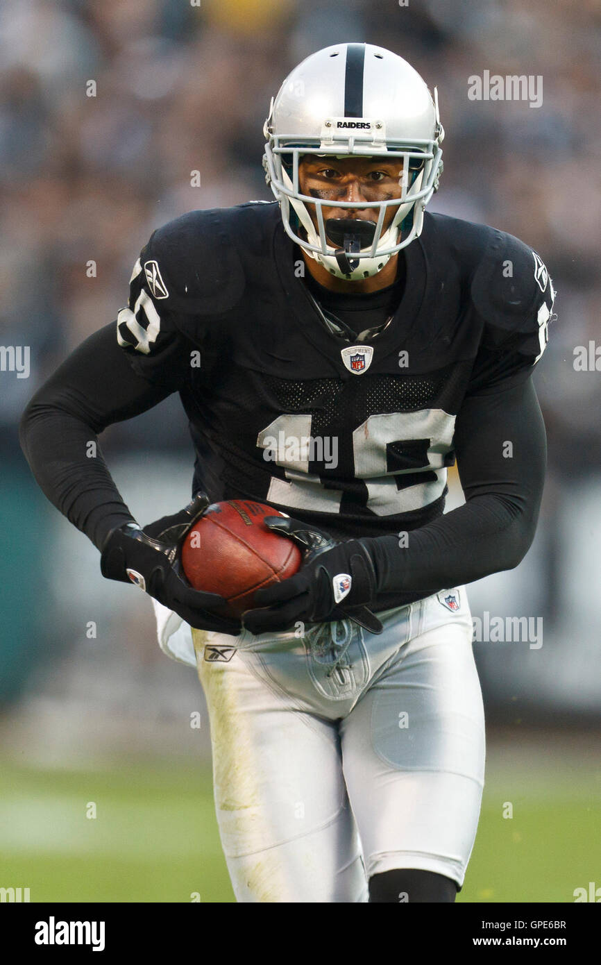 Oakland raiders wide receiver louis murphy hi-res stock photography and ...