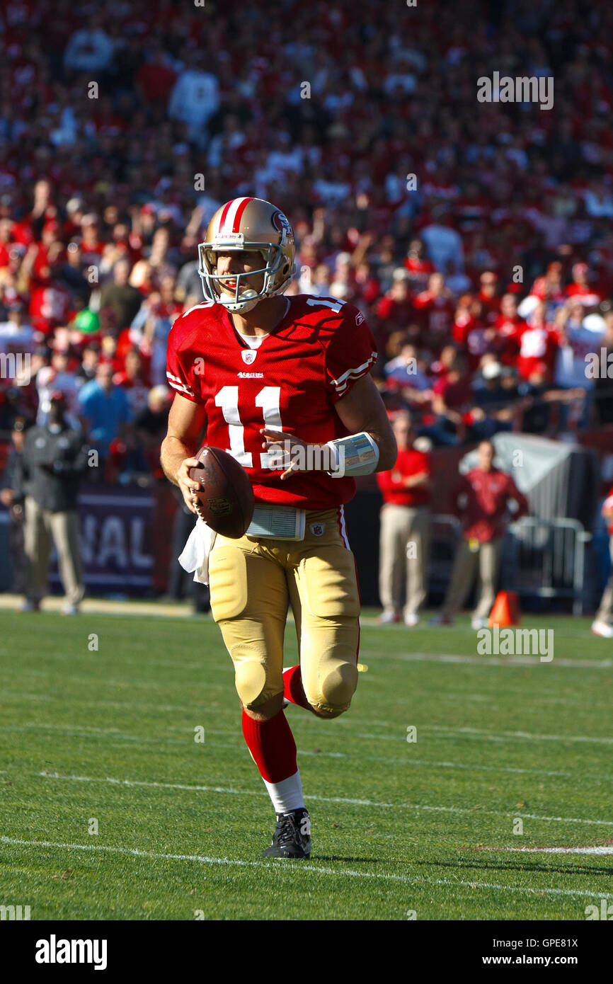 Jan 14, 2012; San Francisco, CA, USA; San Francisco 49ers quarterback ...