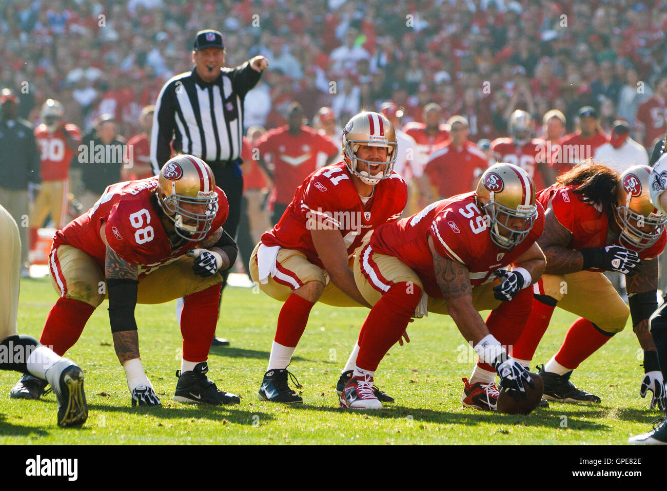 Jan 14, 2012; San Francisco, CA, USA; San Francisco 49ers quarterback ...