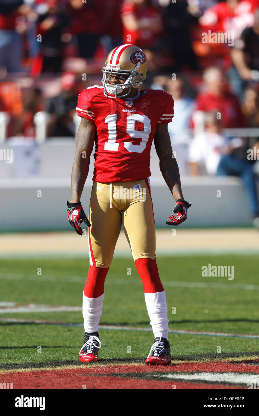 Jan 14, 2012; San Francisco, CA, USA; San Francisco 49ers wide receiver ...