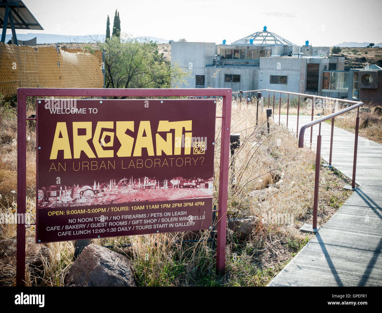 Arcosanti hi-res stock photography and images - Alamy