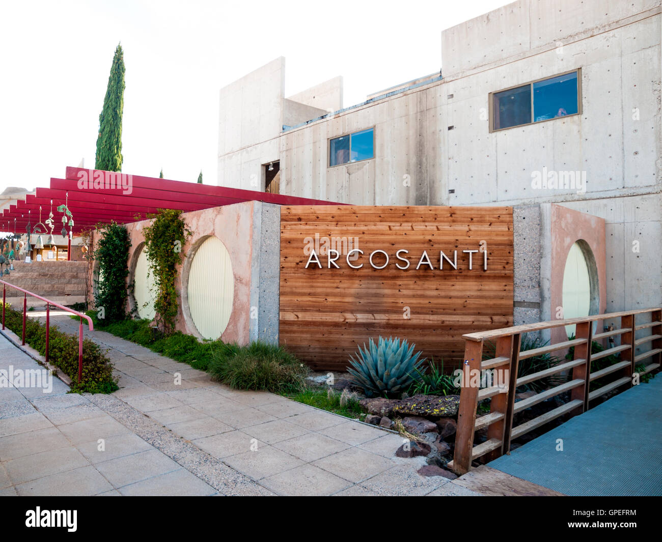 Arcosanti arizona hi-res stock photography and images - Alamy