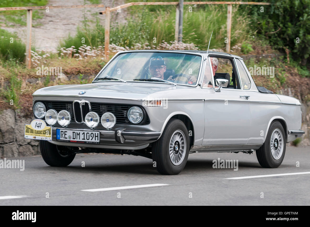 Bmw 2002 targa convertible hi-res stock photography and images - Alamy