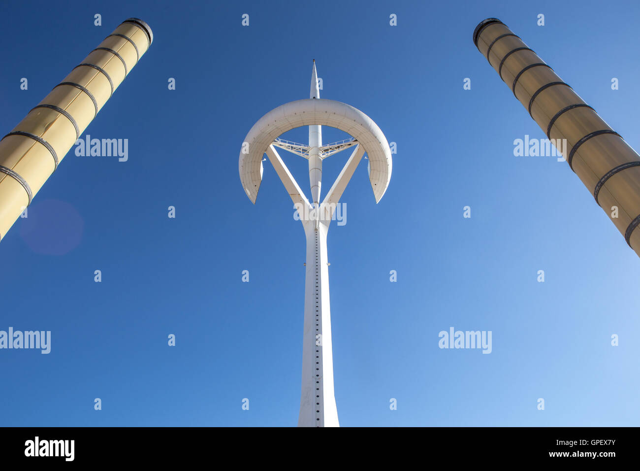 Communications tower santiago calatrava hi-res stock photography and ...