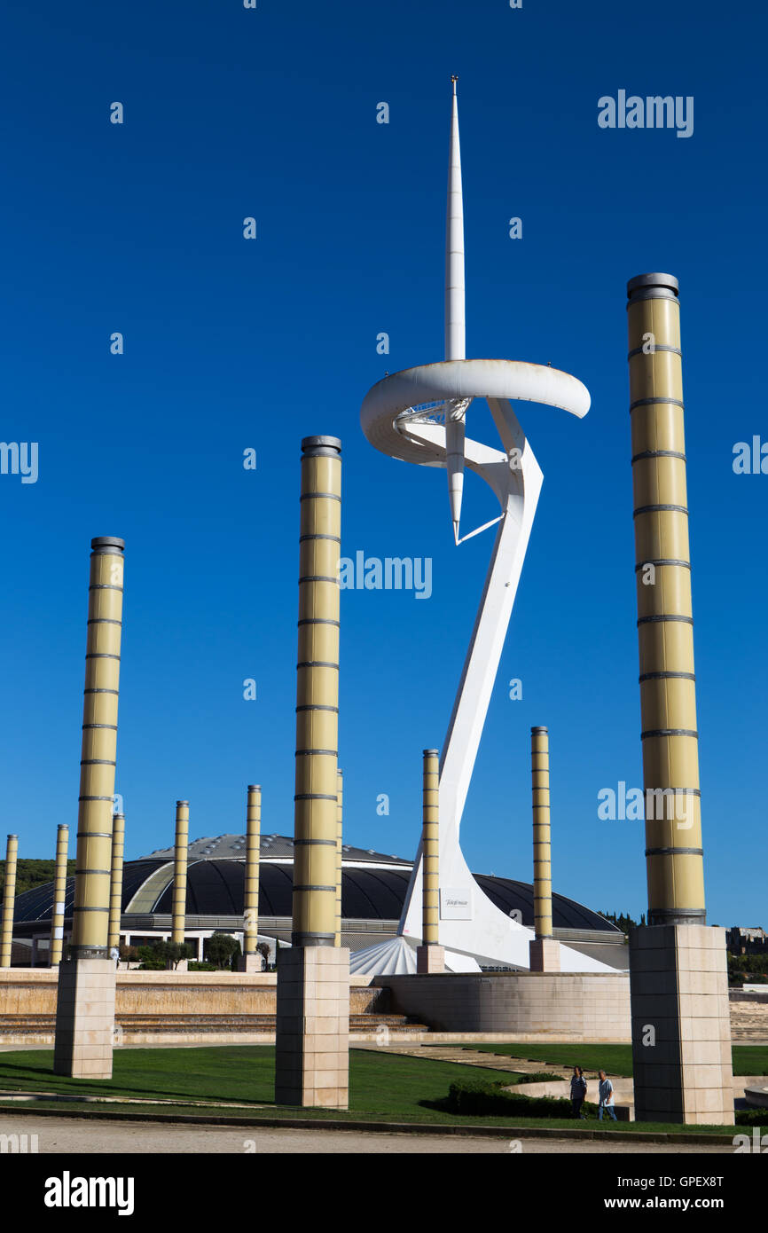 Communications tower by santiago calatrava hi-res stock photography and ...