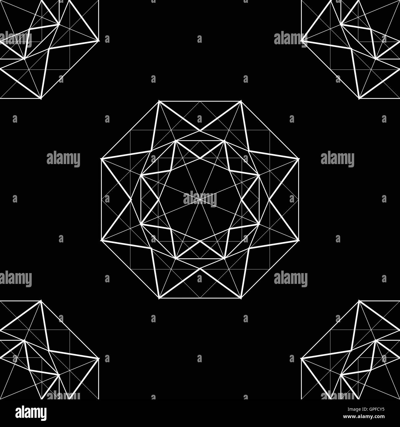 Diamond shaped wallpaper hi-res stock photography and images - Alamy