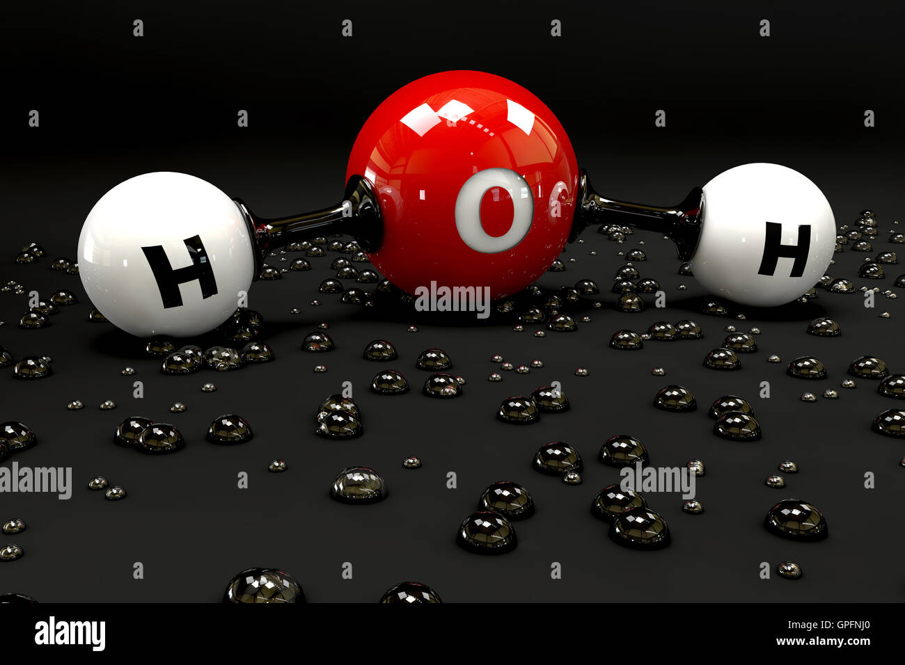 Water Molecule 3d High Resolution Stock Photography and Images - Alamy