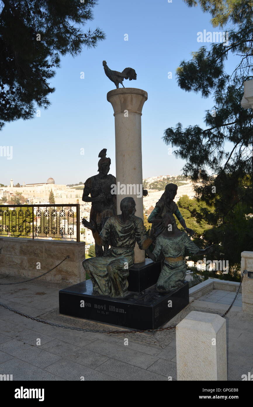 Church of St. Peter in Gallicantu, Jerusalem, Israel Stock Photo - Alamy