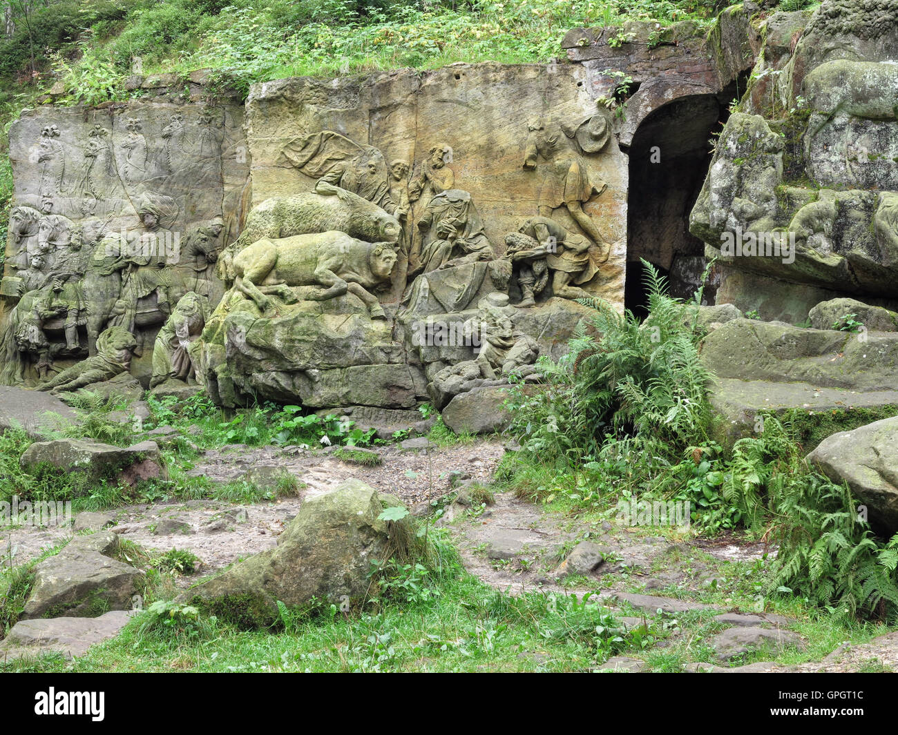 Kuks Forest Sculptures - Arrival of the Magi and Adoration of the ...