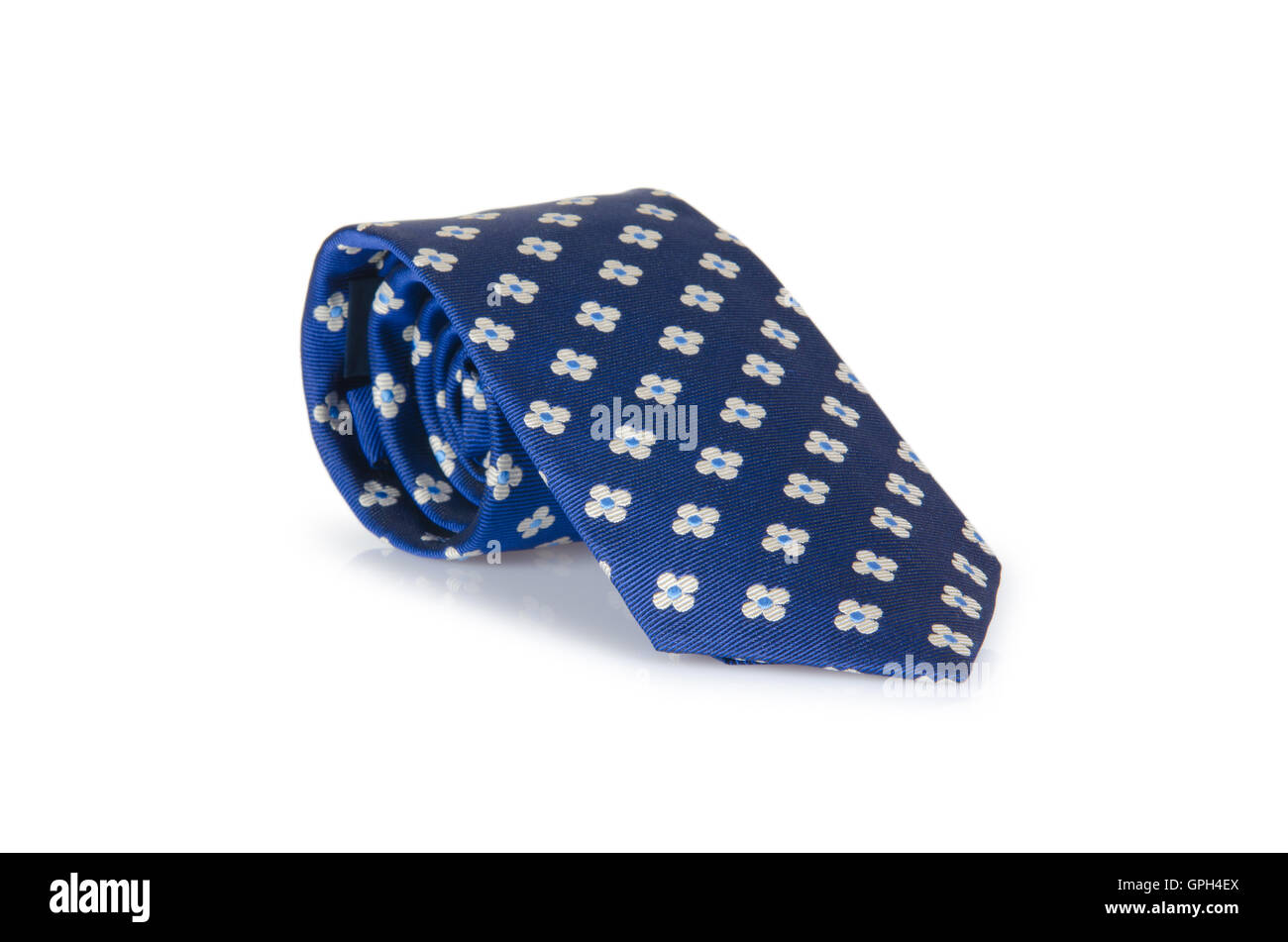 Navy blue patterned tie hi-res stock photography and images - Alamy