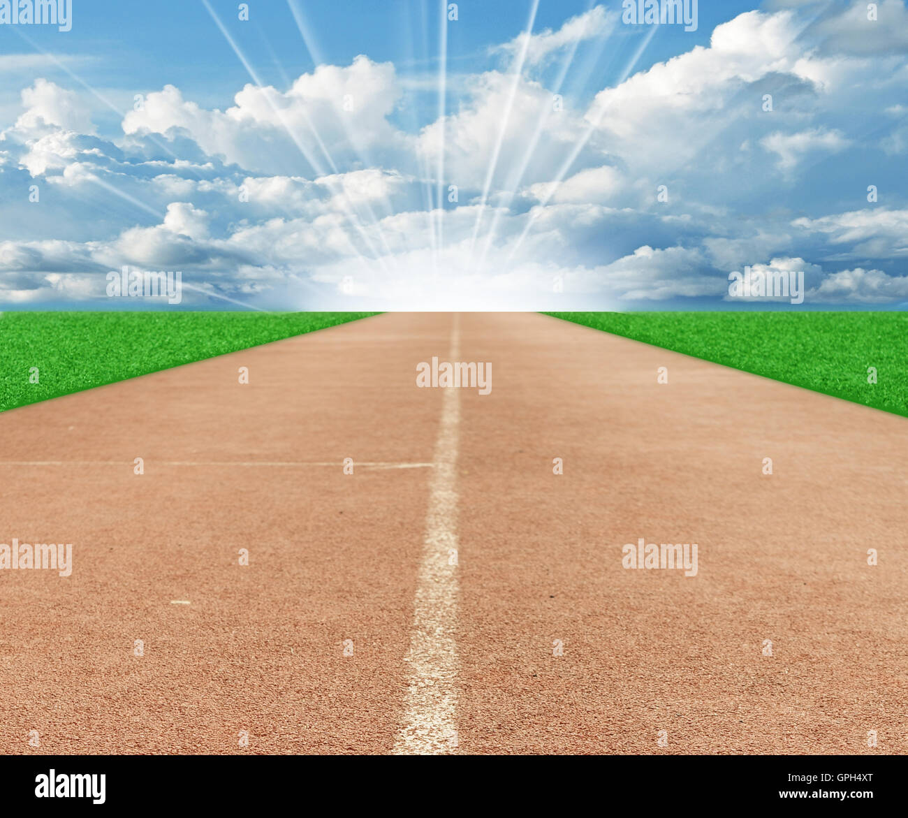 The Cinder Track High Resolution Stock Photography and Images - Alamy