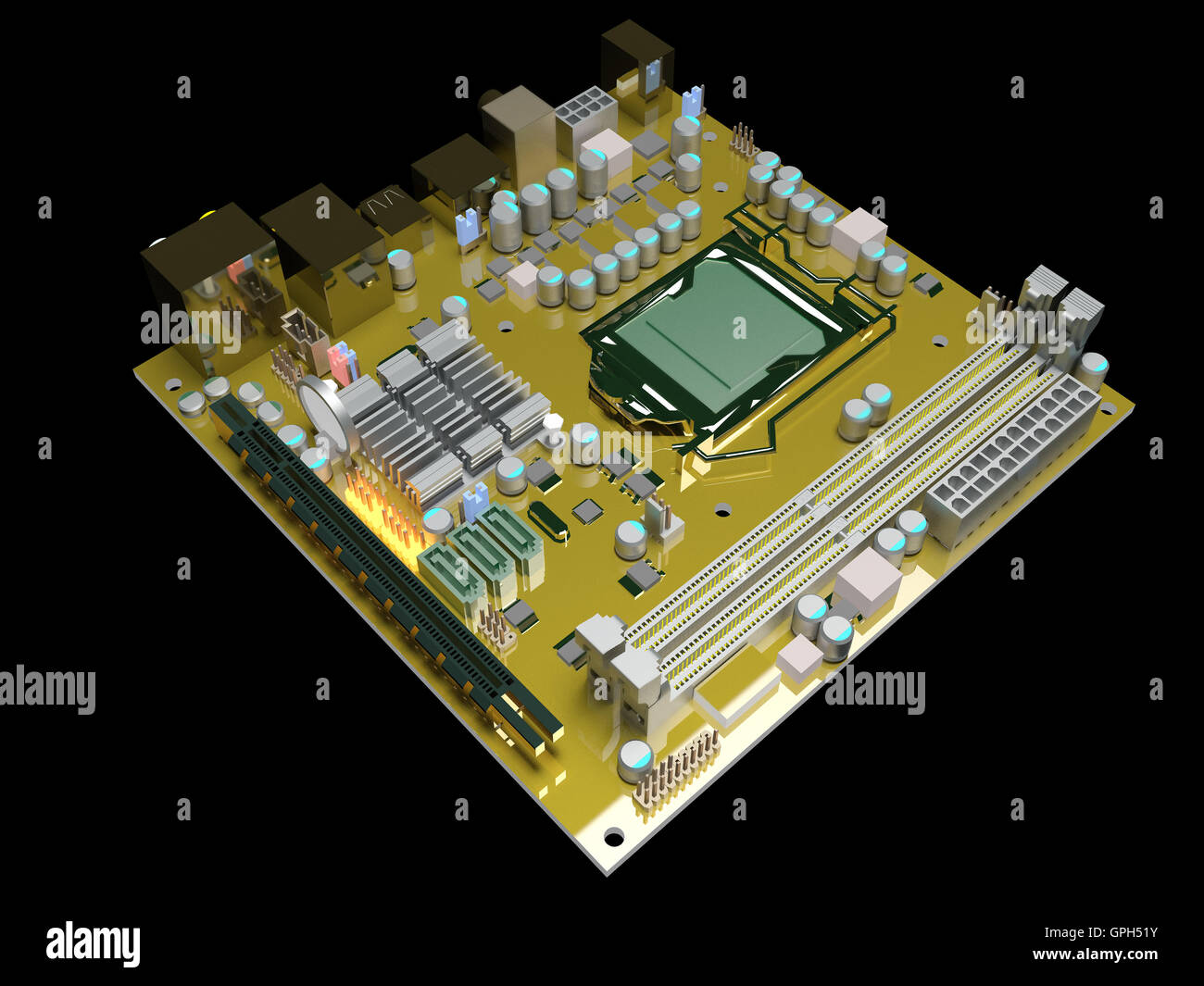 Motherboard circuit hi-res stock photography and images - Alamy