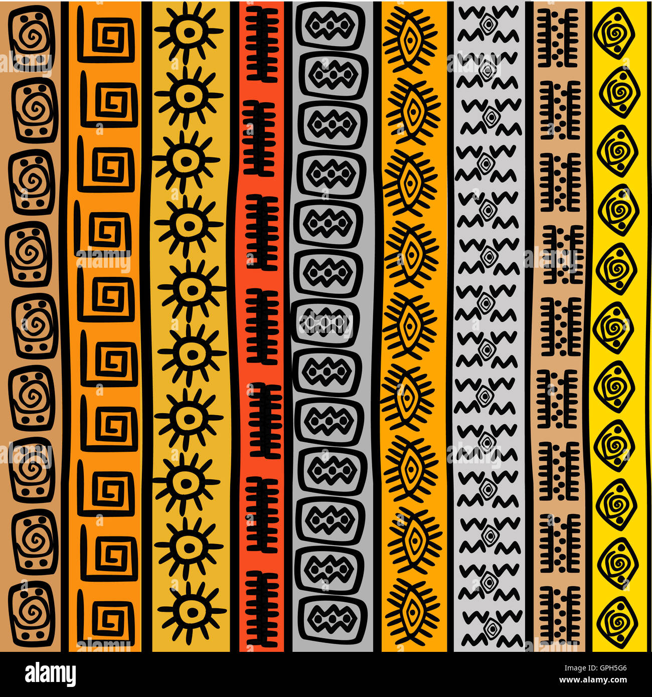 African motifs hi-res stock photography and images - Alamy