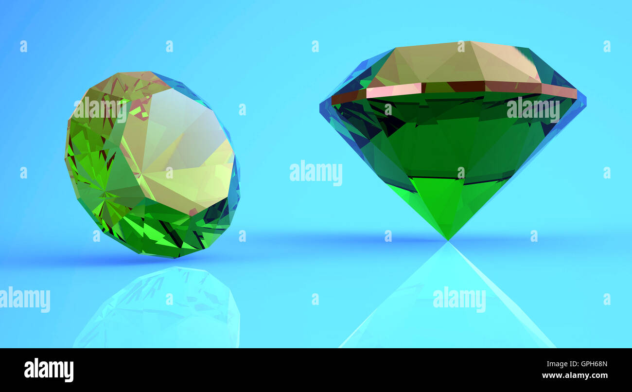 Emeralds cut hi-res stock photography and images - Alamy