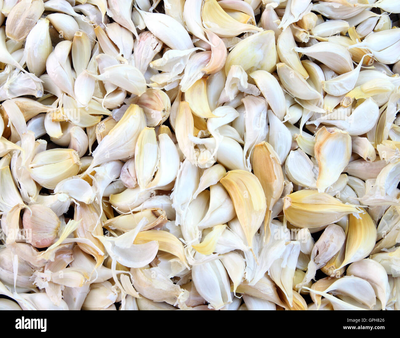 cloves of garlic Stock Photo - Alamy