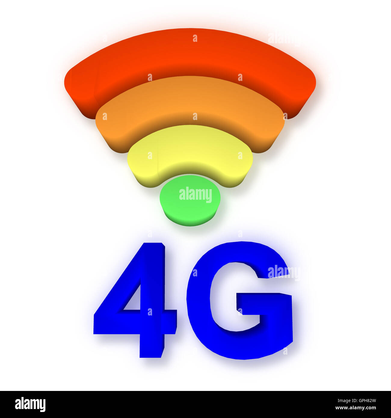 4G and signal symbol Stock Photo - Alamy