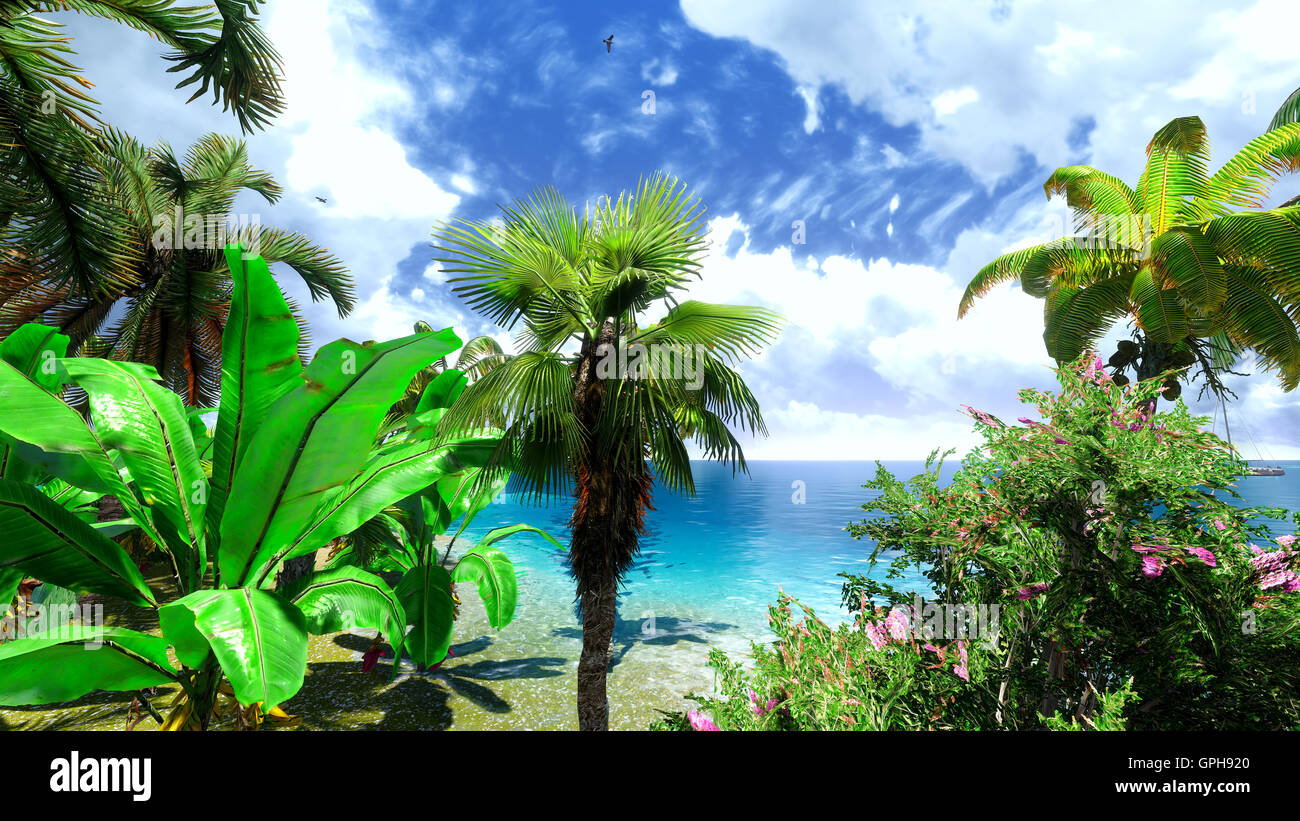 Exotic hawaii hi-res stock photography and images - Alamy