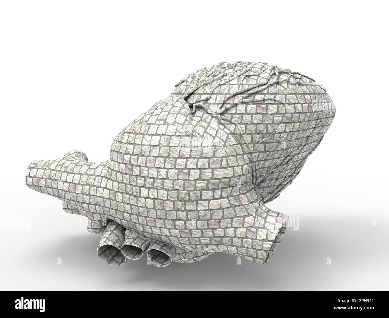 Model of artificial human heart Stock Photo - Alamy