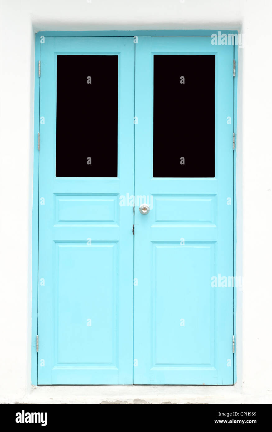 Greek Style door Stock Photo - Alamy