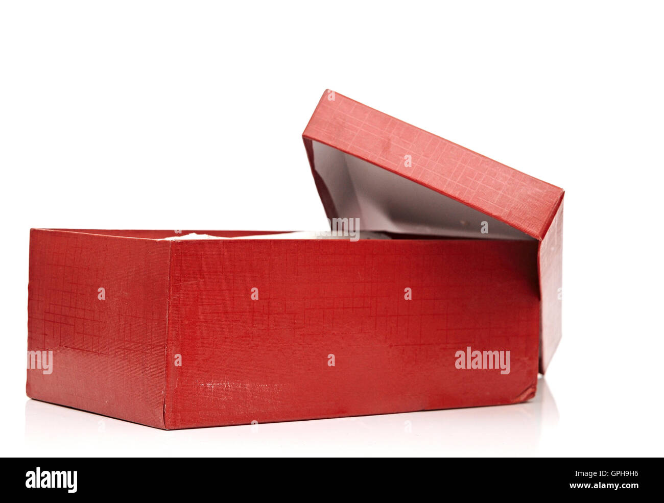 Cardboard box open lid hi-res stock photography and images - Alamy