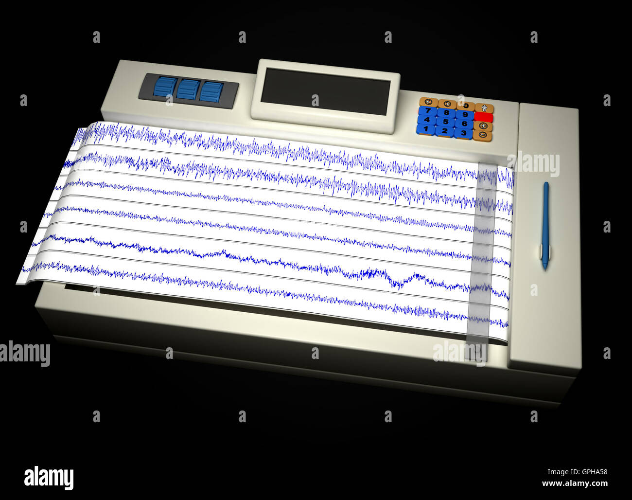 Eeg brain hi-res stock photography and images - Alamy