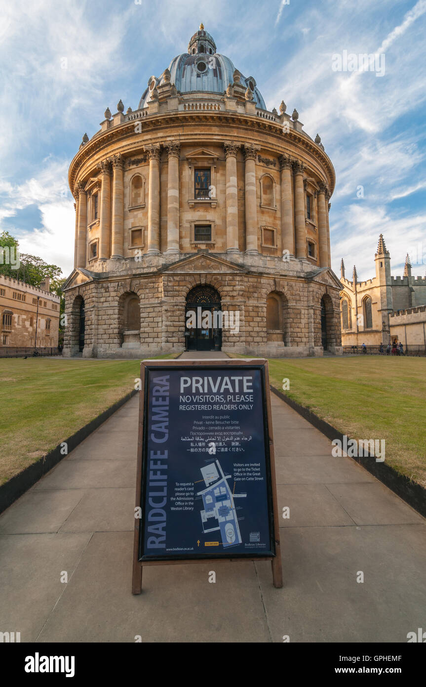 Radcliffe Camera, Oxford University, United Kingdom Stock Photo - Alamy